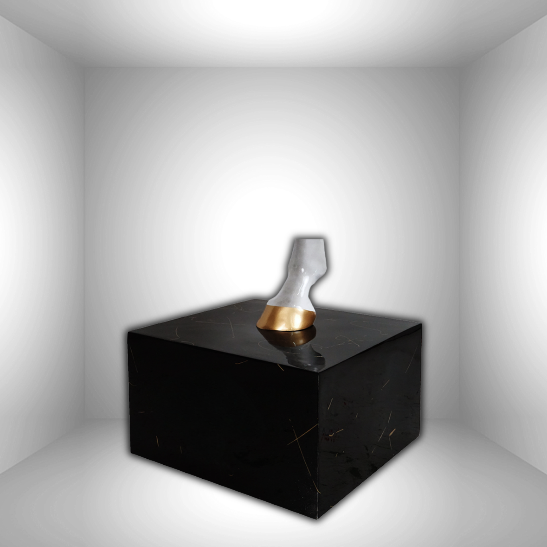 Pferd Büste 248 cm Lebensgroß auf Sockel Tierfigur Pferdebüste ...